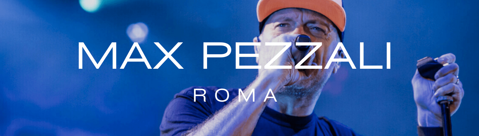Max Pezzali Rome Official Tickets | Palazzo dello Sport 2025